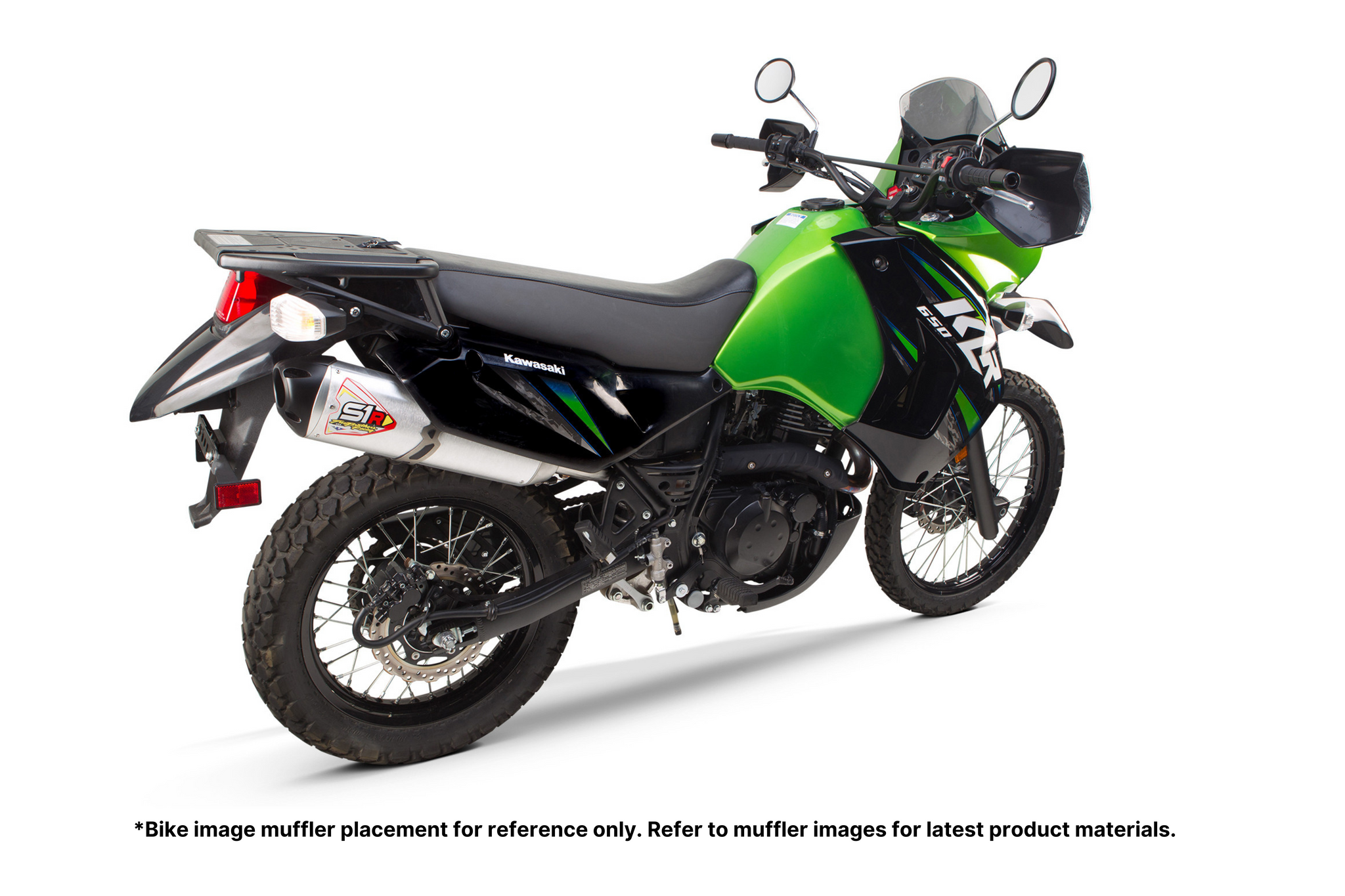 Kawasaki KLR650 S1R Slip-On System (2014-2018) – Two Brothers Racing