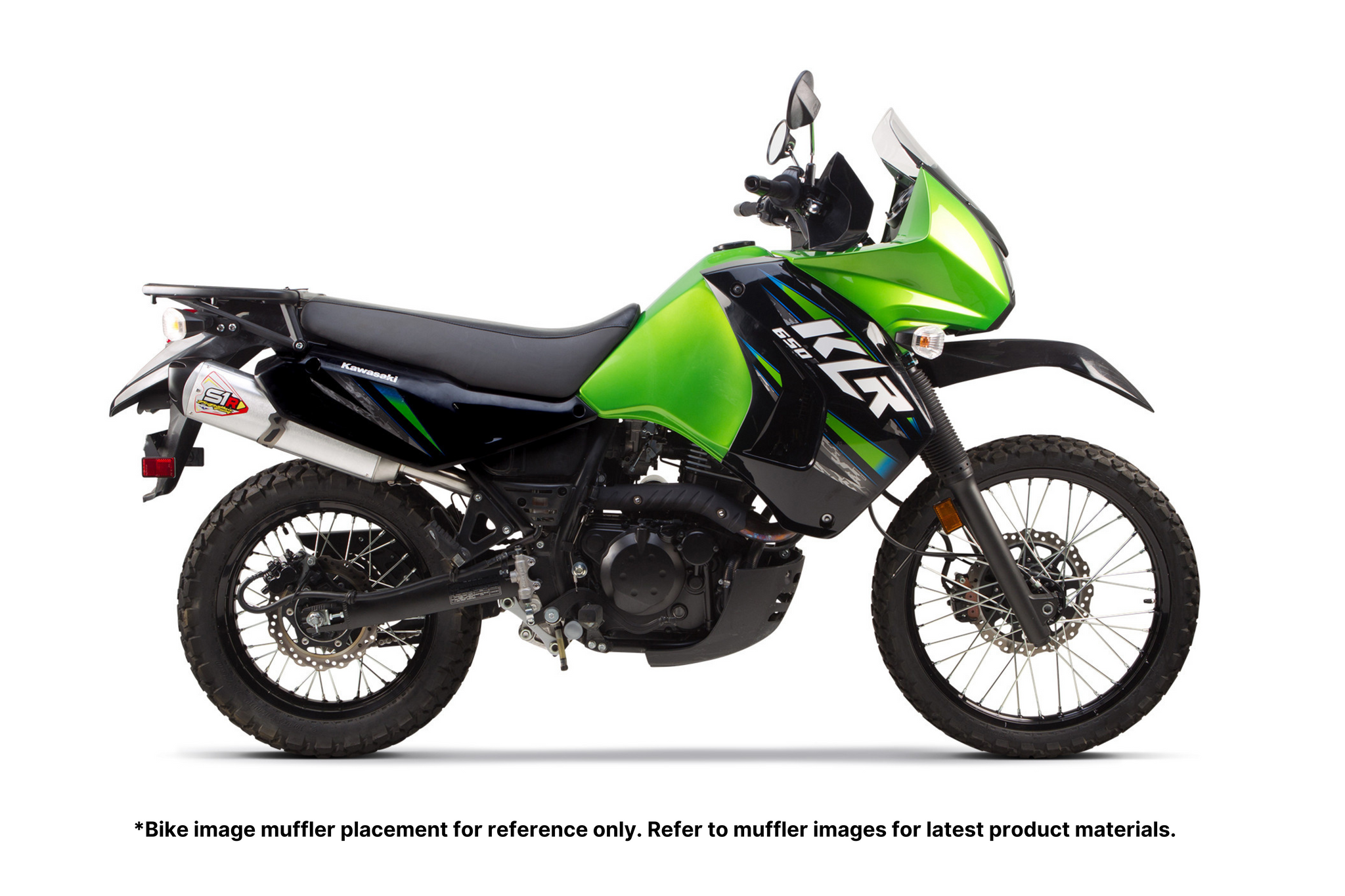 Kawasaki KLR650 S1R Slip-On System (2014-2018) – Two Brothers Racing