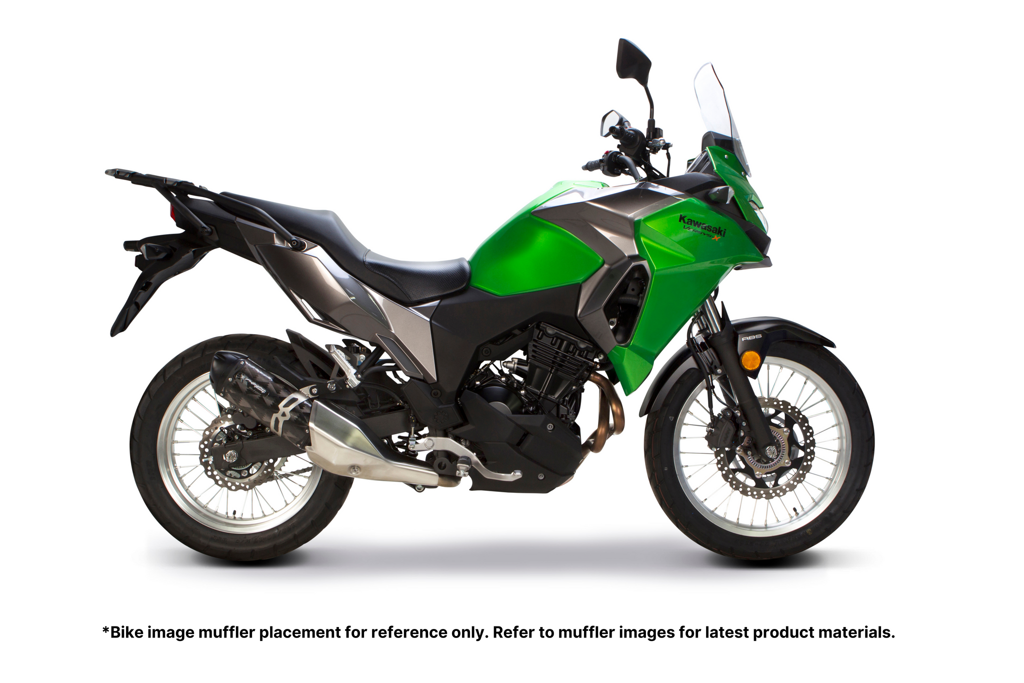 Kawasaki Versys X 300 S1R Slip-On System (2017-2025) – Two Brothers Racing